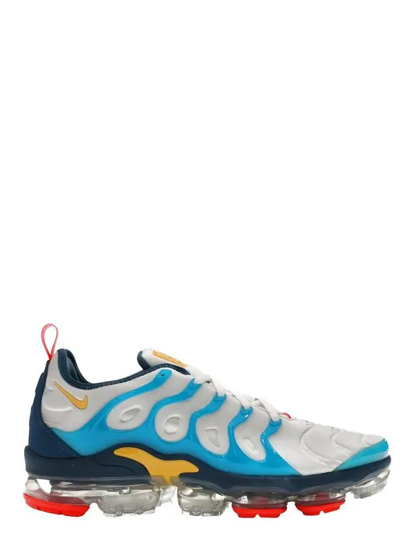 Nike Air Vapormax Plus - White/citron Pulse/industrial Blue