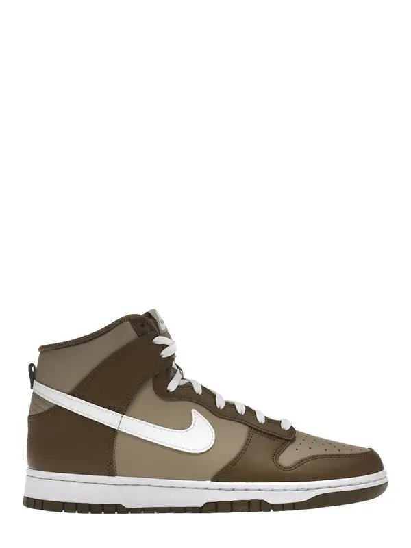 Nike Dunk High - Tan/brown/white