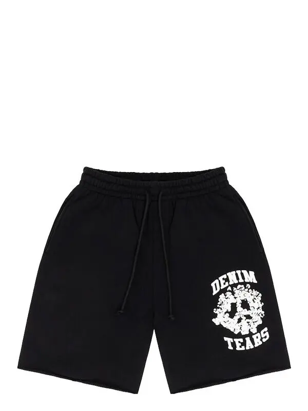 DENIM TEARS Denim University Shorts - Black