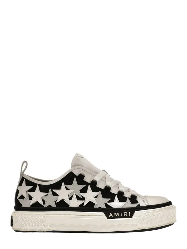 Amiri Stars Court Low Sneakers - Black/white/grey