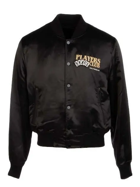 Amiri Players Club Bomber Jacket - Black