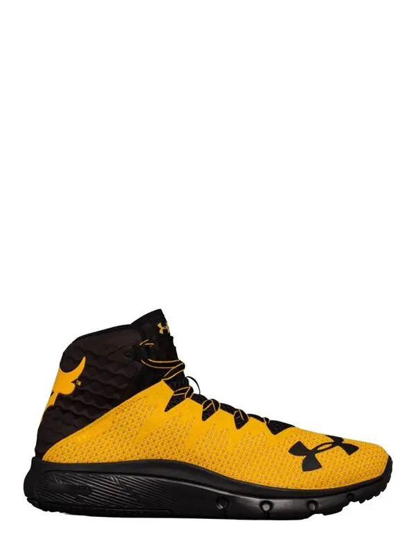 Under Armour The Rock Deltain High-top Sneakers - Steeltown Gold/black