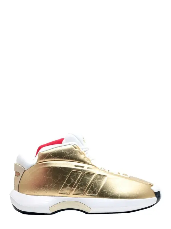 Adidas Crazy 1 Packer Awards Season Sneakers - White/gold/red