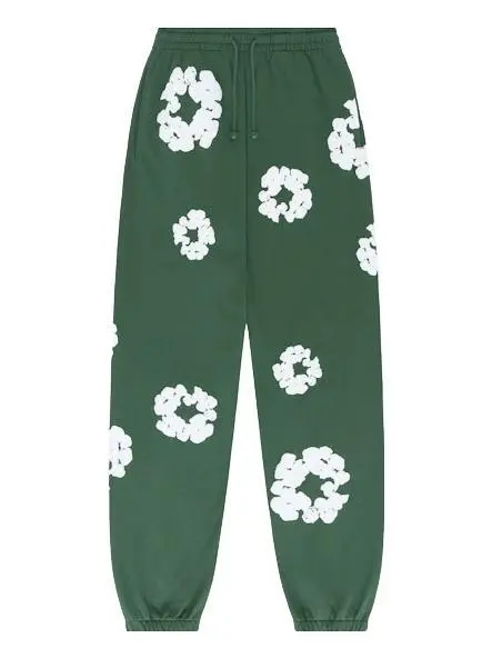 DENIM TEARS The Cotton Wreath Sweatpants - Green
