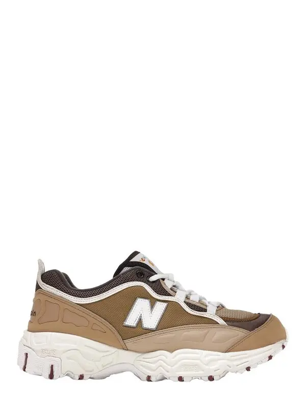 NEW BALANCE 801 Paperboy Paris Coffee Latte Sneakers - Brown