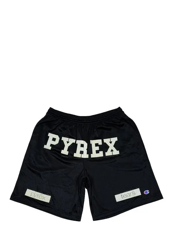 DENIM TEARS Pyrex Tears Shorts - Black