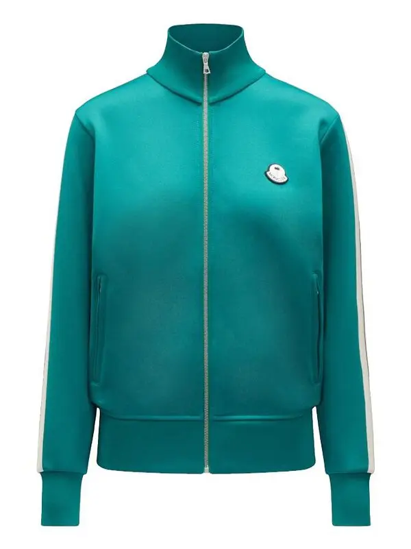 Moncler X Palm Angels Acetate Track Jacket - Forest Green