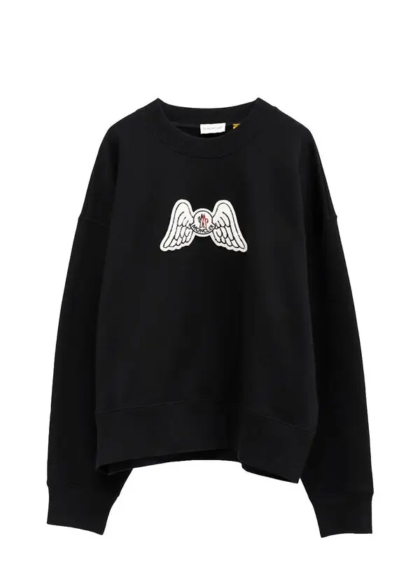 Moncler X Palm Angels Wings Sweatshirt - Black