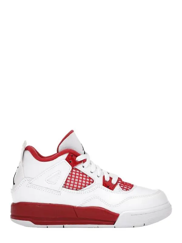 JORDAN 4 Retro Alternate - White/black/gym Red