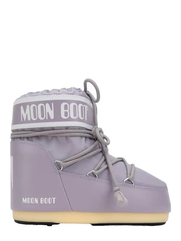 Moon Boot Lace-up Boots - Lilac