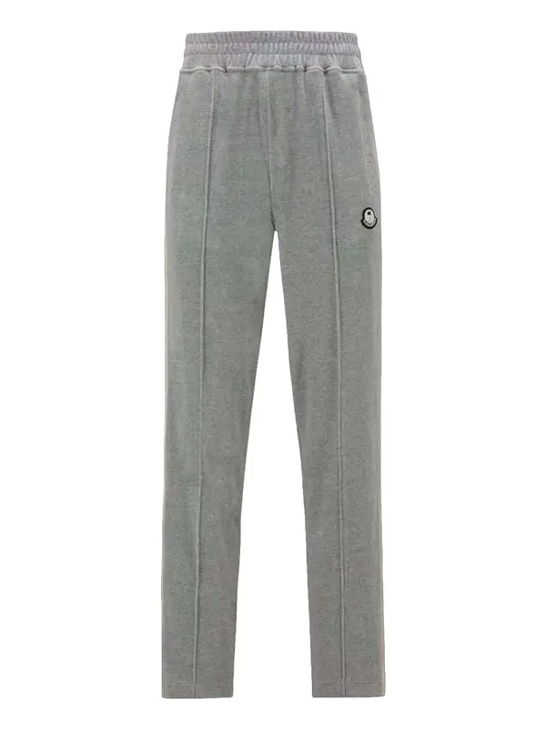 Moncler X Palm Angels Chenille Sweatpants - Grey
