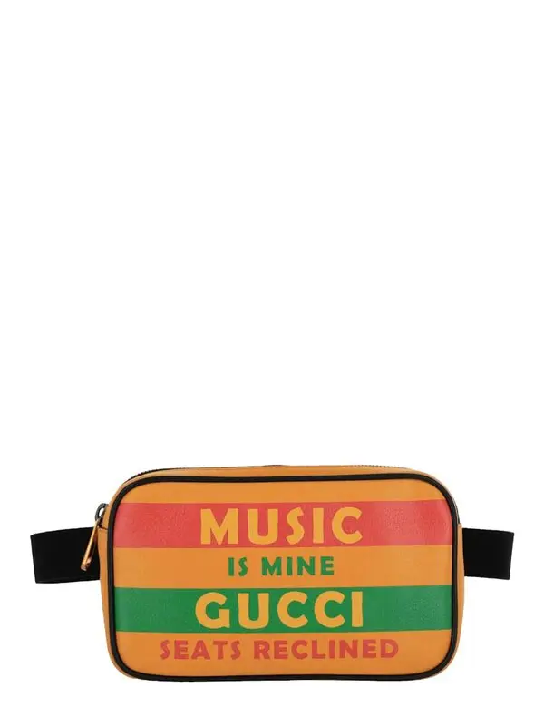 Gucci Reversible And Adjustable Gancini Belt - Yellow