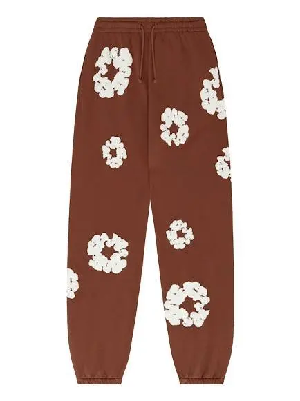 DENIM TEARS The Cotton Wreath Sweatpants - Brown
