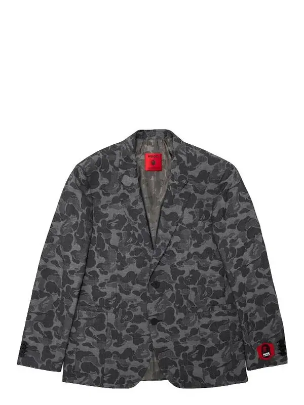 BAPE X Hugo Camo Jacket - Black