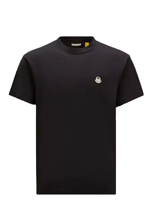 Moncler X Palm Angels Logo Patch T-shirt - Black