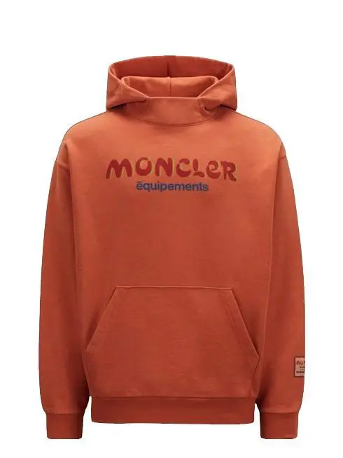 Moncler X Salehe Bembury Logo Hoodie - Orange