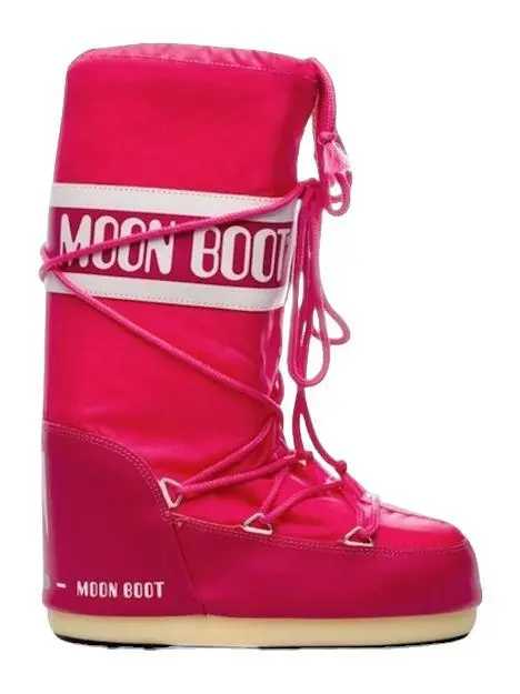 Moon Boot Suede Boots - Bouganville