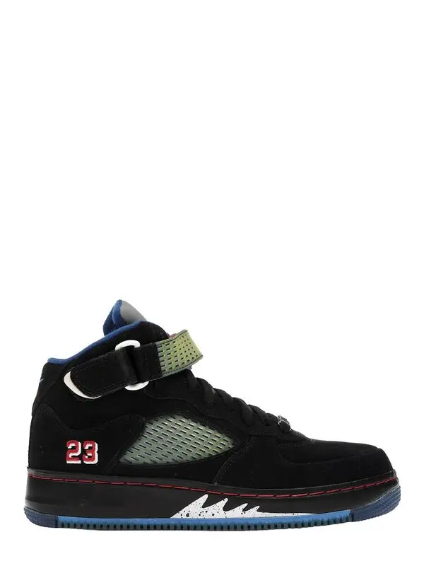 JORDAN Ajf 5 Sneakers - Black/blue Ribbon/new Blue