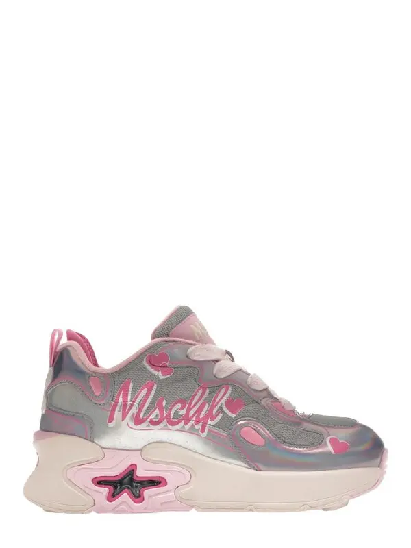 MSCHF Super Baby Olivia Sneakers - White/pink/iridescent