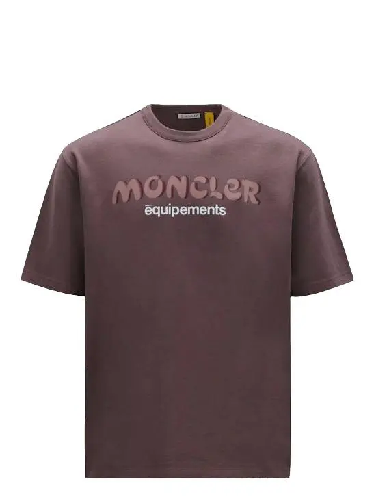 Moncler X Salehe Bembury Logo T-shirt - Light Pink