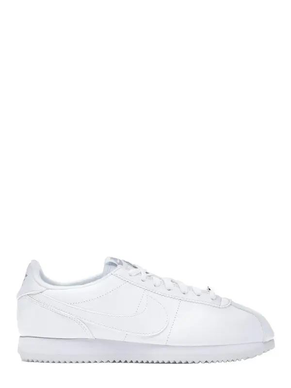 Nike Cortez Basic Leather Sneakers - White/wolf Grey