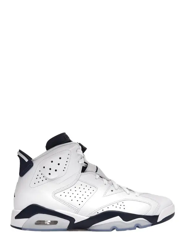 JORDAN Retro - White/midnight Navy Blue