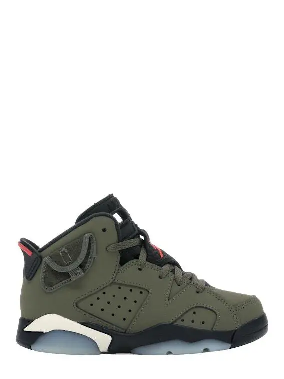 JORDAN 6 Retro Travis Scott Ps - Medium Olive/black/sail