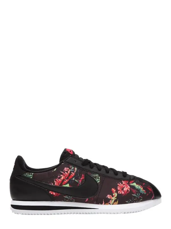 Nike Cortez Floral Sneakers - Black/red Orbit