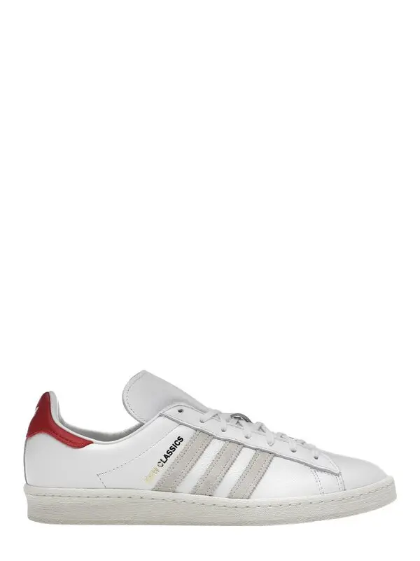 Adidas Campus 80s Kith Classicsin Sneakers - White/red