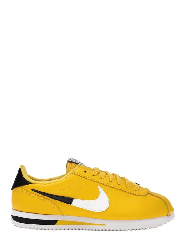 Nike Cortez Basic Nba Sneakers - Amarillo/white/black