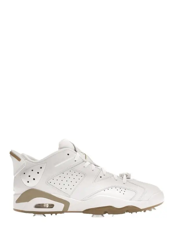 JORDAN Retro Low Golf Sneakers - White/khaki