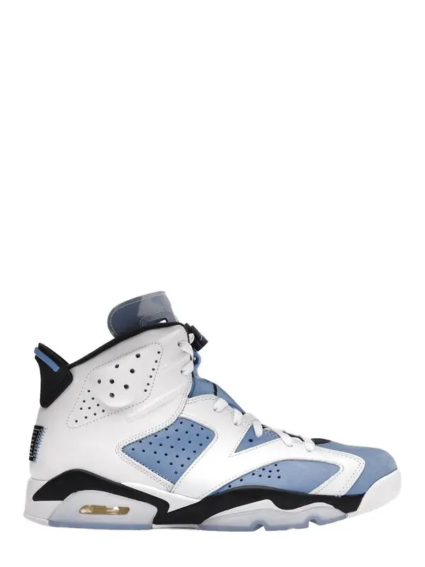 JORDAN 6 Retro Unc - University Blue/white/college Navy