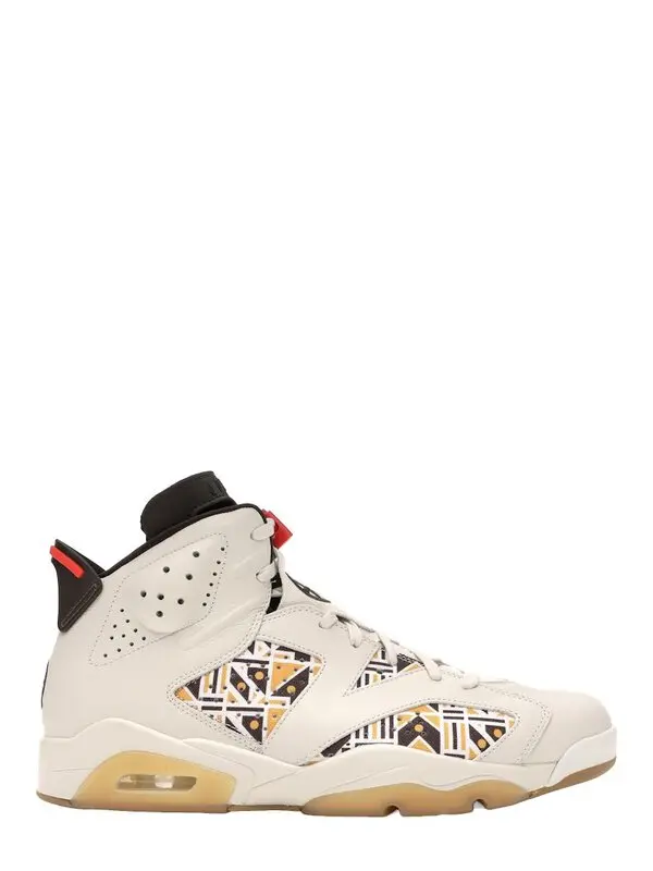 JORDAN 6 Retro Quai 54 - Sail/baroque Brown/team Orange