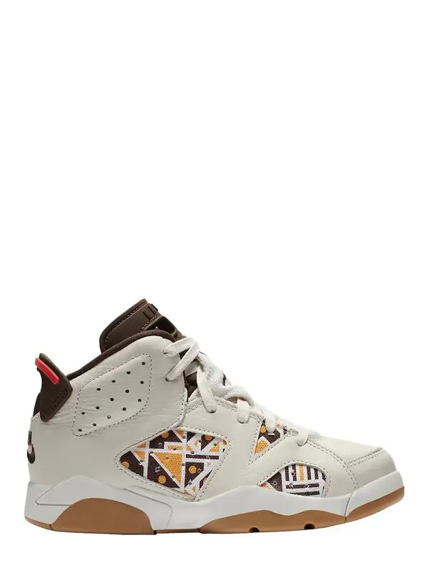 JORDAN 6 Retro Quai 54 Sneakers - Sail/team Orange/gum Light Brown