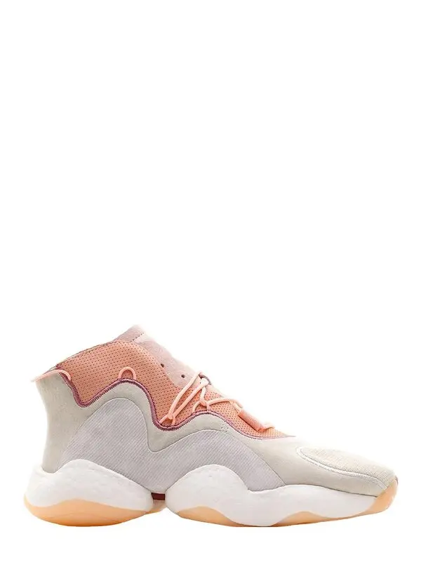 Adidas Crazy Byw Sneakers - Cream White/clear Orange/clear Grey