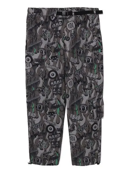 A BATHING APE X Neighborhood Pocket Track Pants - Green