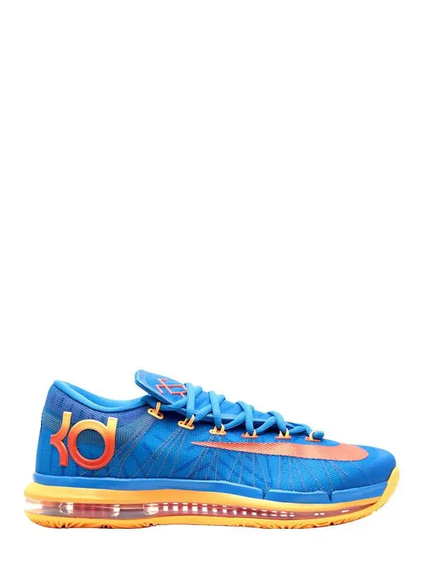 Nike Kd 6 Elite Team Sneakers - Photo Blue/team Orange/atomic Mango