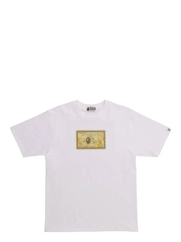 A BATHING APE X Ovo Card T-shirt - White