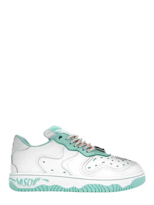 MSCHF Super Normal 2 Sneakers - White/mint/pink