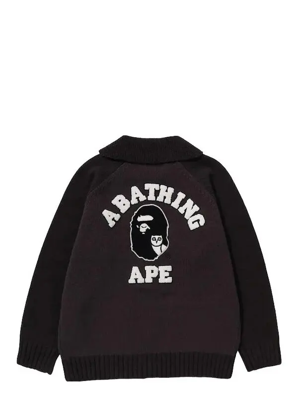 A BATHING APE X Ovo Cowichan Sweater - Grey