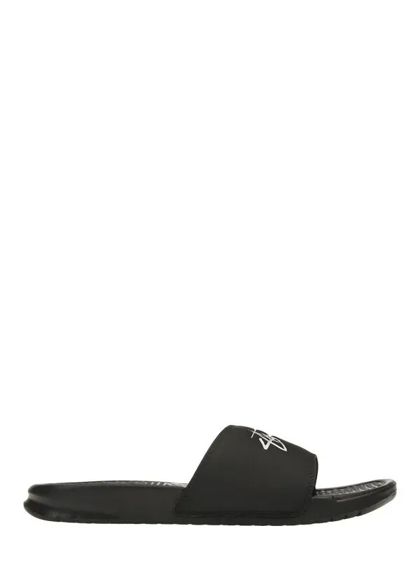 Nike Benassi Stussy Slides - Off Noir/white