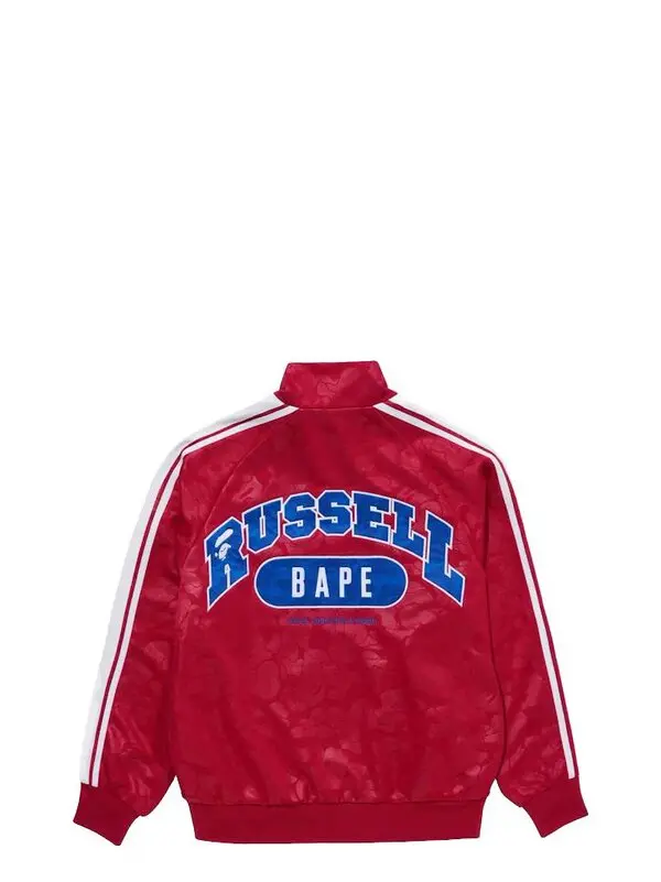 BAPE X Russell Track Jacket - Red