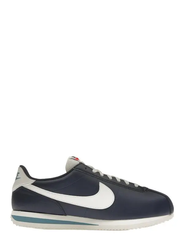 Nike Cortez Sneakers - Midnight Navy Blue/sail/noise Aqua