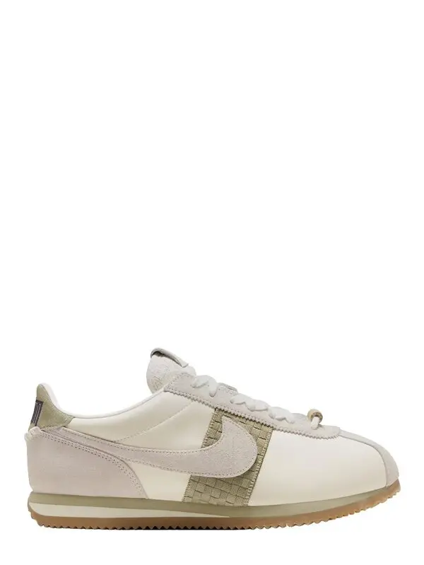 Nike Cortez Naike Woven Sneakers - Pale Ivory/phantom/neutral Olive