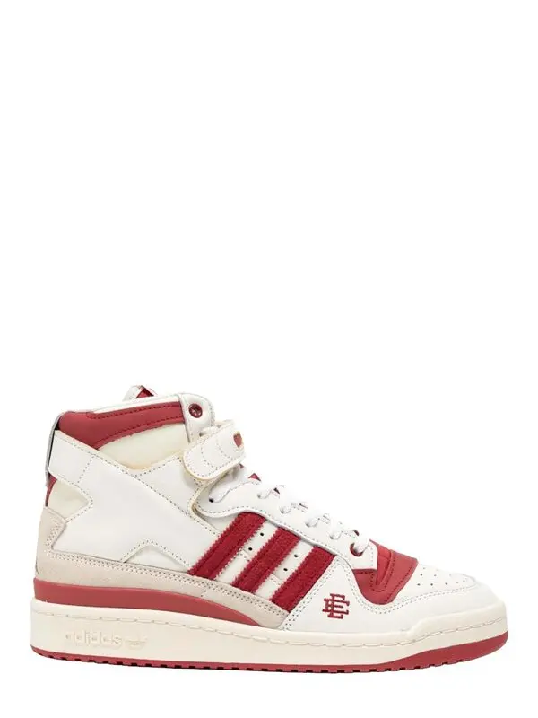 Adidas Forum 84 High Eric Emanuel Indiana Hoosiers Sneakers - Cloud White/team Victory Red/core White