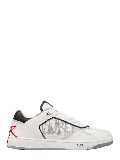 Dior And Shawn B27 Low Top Sneakers - White/black/red