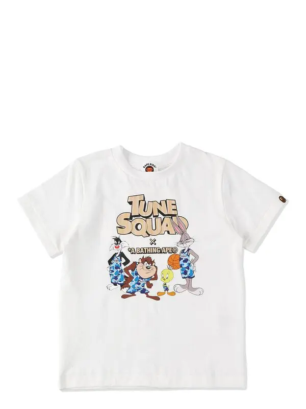 A BATHING APE X Space Jam Tune Squad Tee Shirt - White