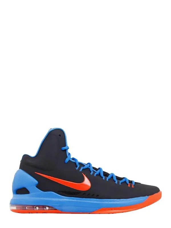 Nike Kd 5 Thunder Away Sneakers - Black/team Orange/photo Blue