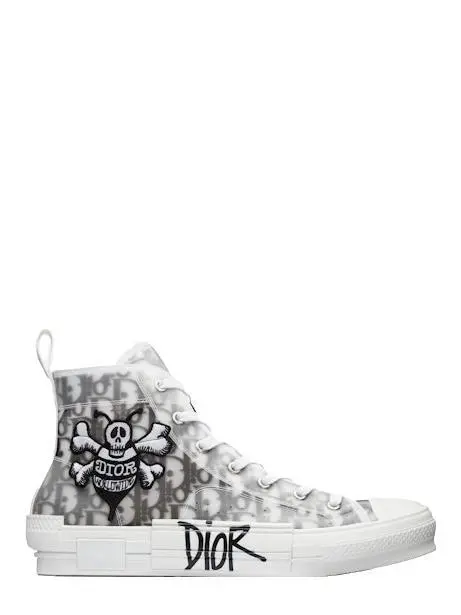 Dior And Shawn B23 High-top Sneakers - Black/white