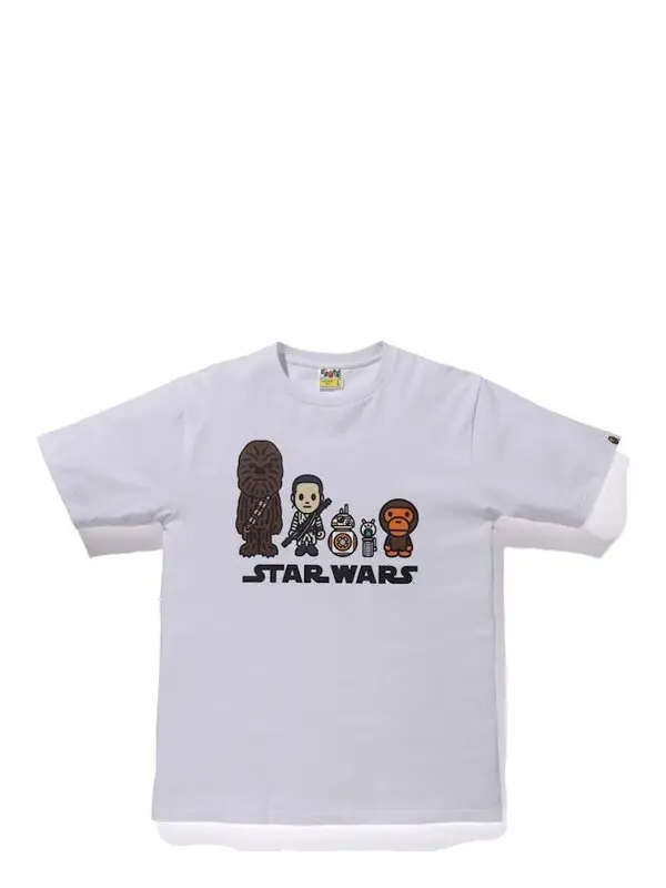 A BATHING APE X Star Wars Republic Tee Shirt - White